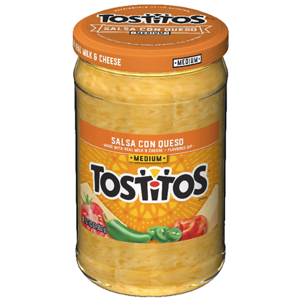 Meijer Tostitos Medium Salsa Con Queso Same-Day Delivery | Instacart