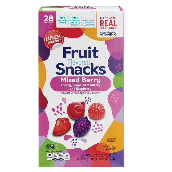 Lunch Buddies Mixed Berry Fruit Snacks Same-Day Delivery or Pickup | ALDI