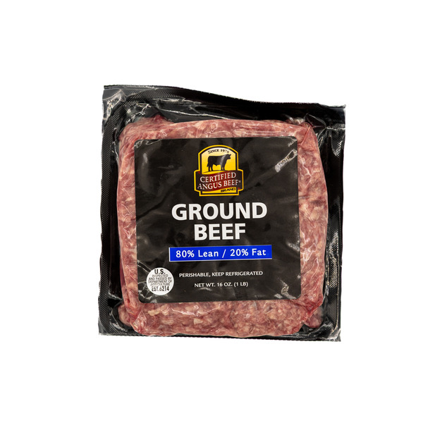 Stones & Bones Certified Angus Beef Ground Chuck Brick Same-Day ...