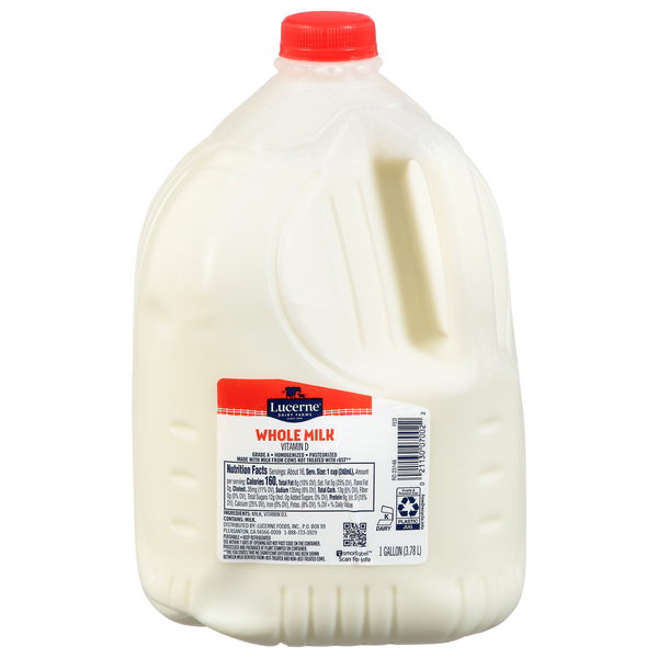Safeway Lucerne Whole Milk Same-Day Delivery or Pickup | Instacart