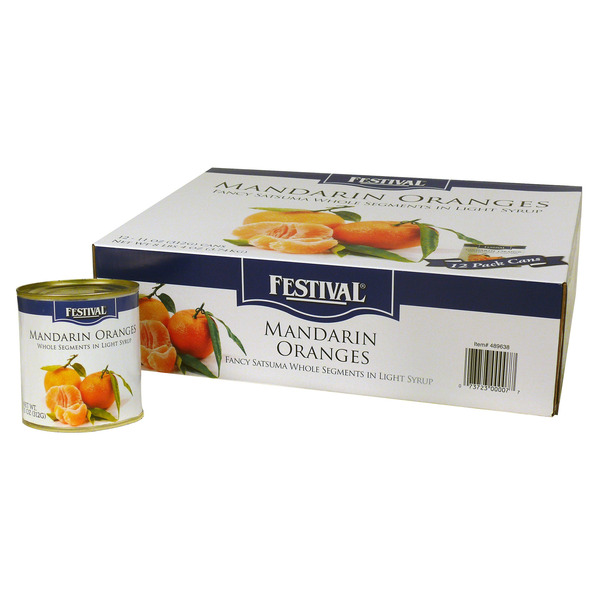 Festival Whole Mandarin Orange Segments in Light Syrup Same-Day Delivery | Costco