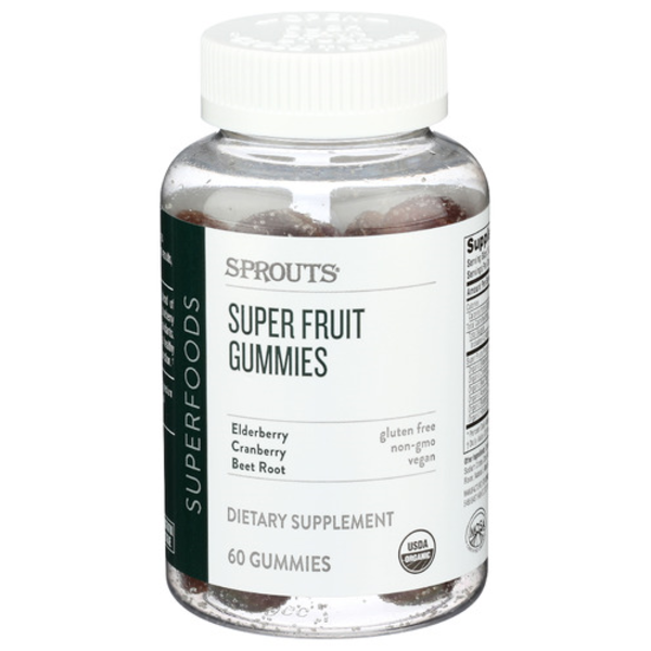 Sprouts Farmers Market Sprouts Organic Dietary Supplement Super Fruit ...
