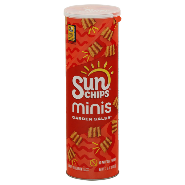 Sun Chips Flavored Whole Grain Snacks, Garden Salsa, Minis Same-Day ...