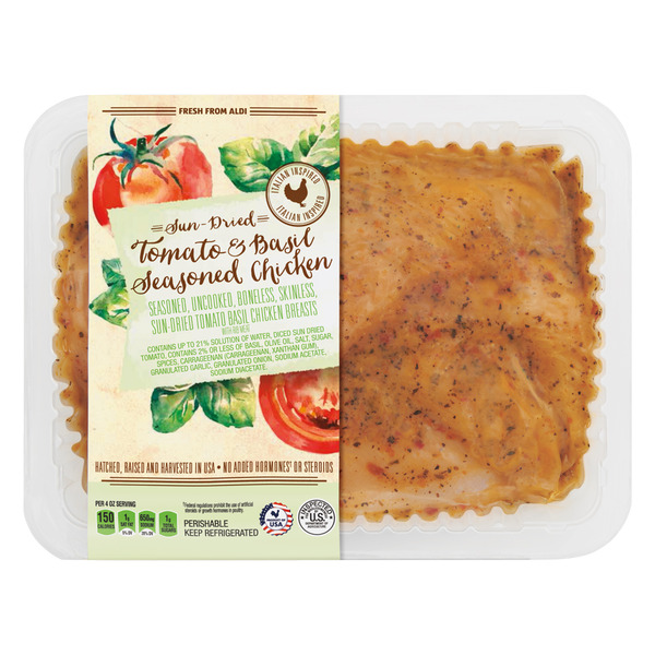 Fresh Sundried Tomato & Basil Chicken Breasts Same-Day Delivery or ...