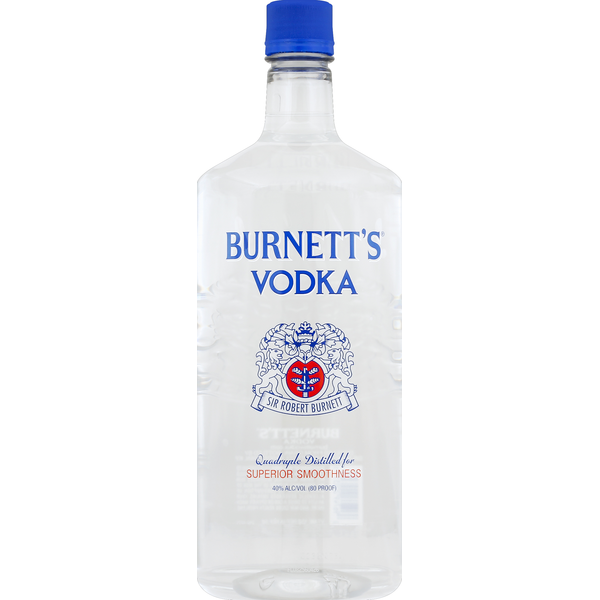 Burnett's Vodka (1.75 L) - Instacart