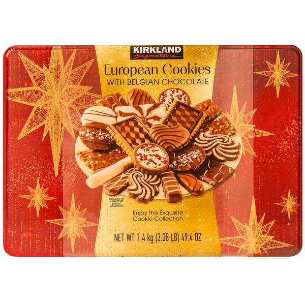 Kirkland Signature European Cookies With Belgian Chocolate, Assortment ...