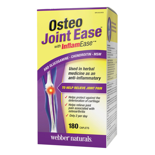 Webber Naturals Osteo Joint Ease Caplets Same-Day Delivery | Costco