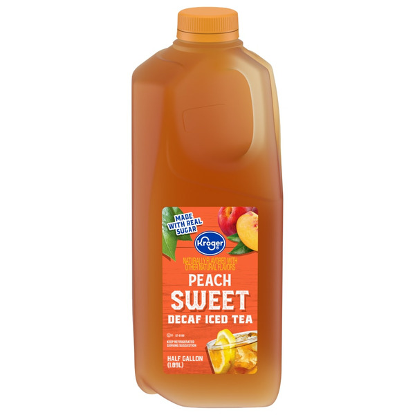 Kroger Kroger Peach Sweet Decaf Iced Tea Same-Day Delivery or Pickup ...