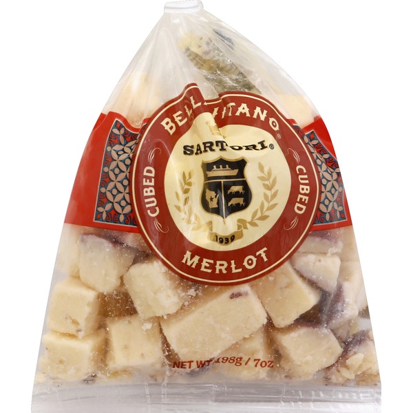 Bellavitano Cheese, Merlot, Cubed (7 oz) - Instacart