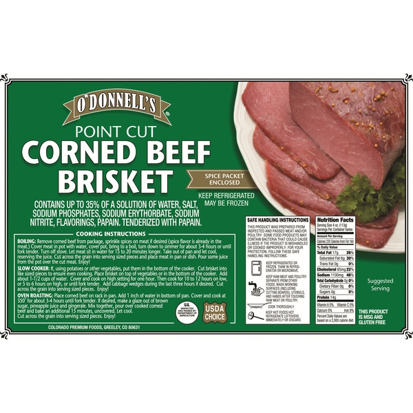Blarney Stone Point to Cut Corn Beef Brisket Same-Day Delivery or ...
