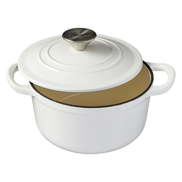 Crofton Cast Iron Dutch Oven - White Same-Day Delivery or Pickup | ALDI