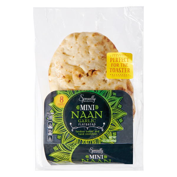 Specially Selected Mini Garlic Naan Same-Day Delivery or Pickup | ALDI