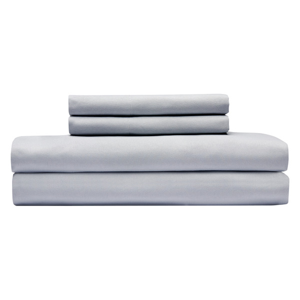 ALDI Huntington Home Temperature Regulating Sheet Set, Queen - Gray ...