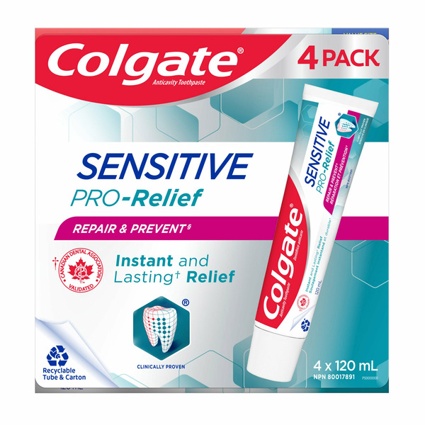 Costco Colgate Sensitive Pro-Relief Repair and Prevent Toothpaste Same ...