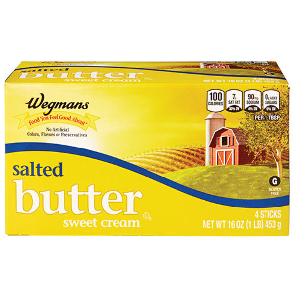 Wegmans Wegmans Salted Butter Sweet Cream Same-Day Delivery or Pickup ...