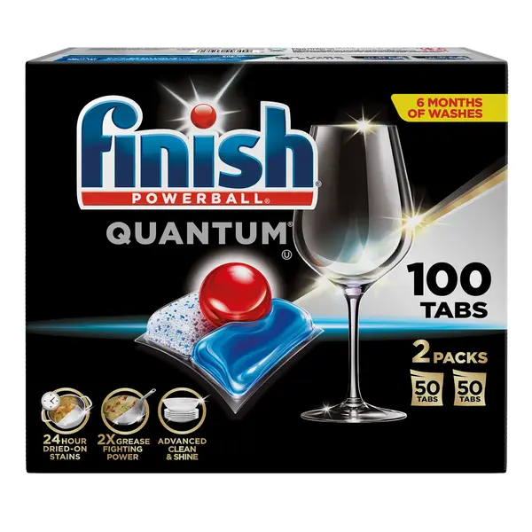 Finish Powerball Quantam Automatic Dishwasher Detergent Tabs Same-Day ...