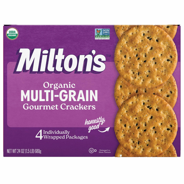 Milton's Organic Multigrain Crackers Same-Day Delivery | Costco