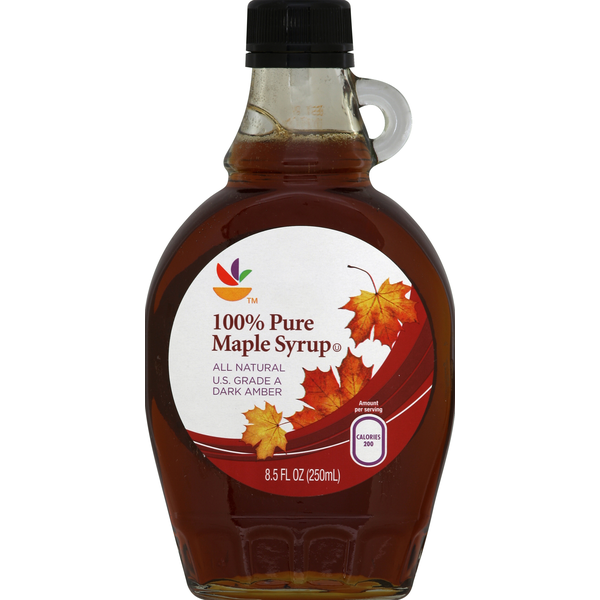 SB Maple Syrup, 100% Pure (8.5 oz) - Instacart