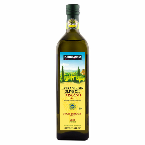 Kirkland Signature Tuscan Extra Virgin Olive Oil, 1 L Same-Day Delivery ...