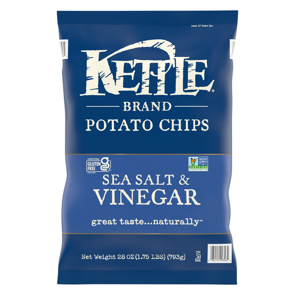 Kettle Brand Sea Salt and Vinegar Potato Chips Same-Day Delivery | Costco