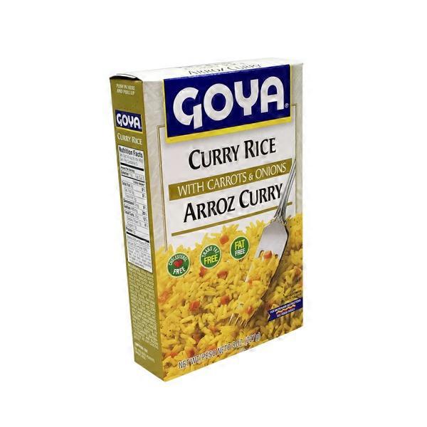 Goya Curry Rice, With Carrots & Onions (8 oz) - Instacart