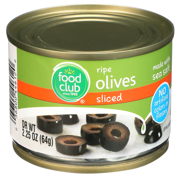 Big Y Food Club Sliced Ripe Olives Made With Sea Salt Same-Day Delivery ...