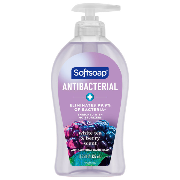 Softsoap Antibacterial Liquid Hand Soap, White Tea & Berry Same-Day ...