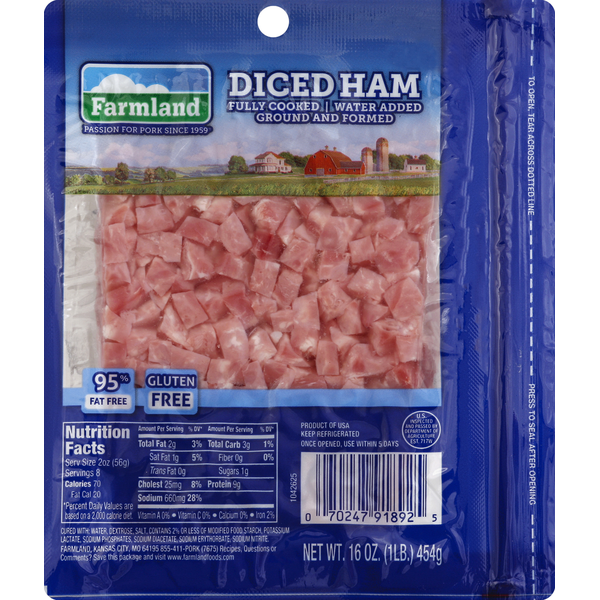 Farmland Ham, Diced Same-Day Delivery or Pickup | Publix