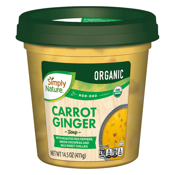 Simply Nature Organic Carrot & Ginger Soup Same-Day Delivery or Pickup | ALDI