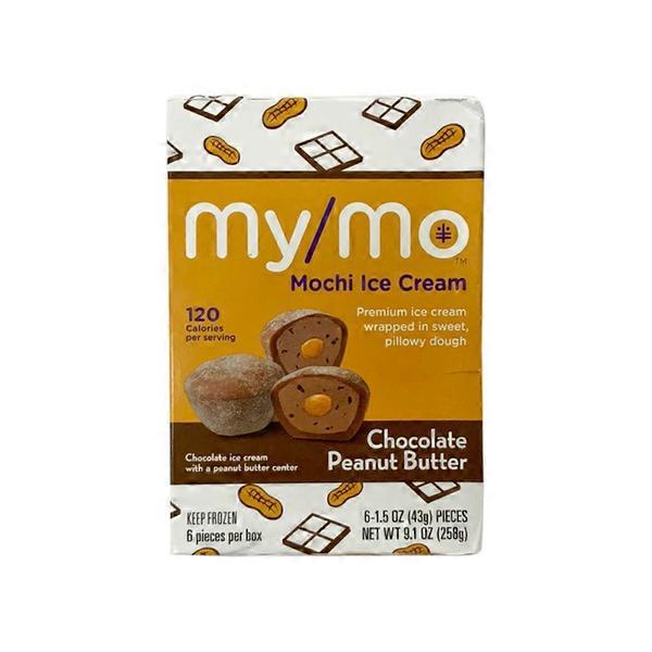 My Mo Chocolate Peanut Butter Mochi Ice Cream (6 ct) - Instacart