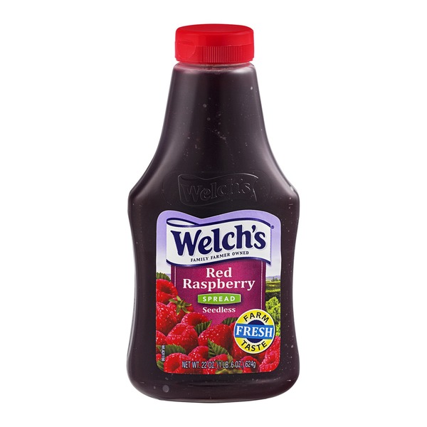 Welch's Spread Red Raspberry Seedless (22 oz) - Instacart