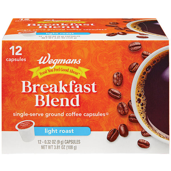 Wegmans Wegmans Food You Feel Good About Breakfast Blend, Light Roast ...