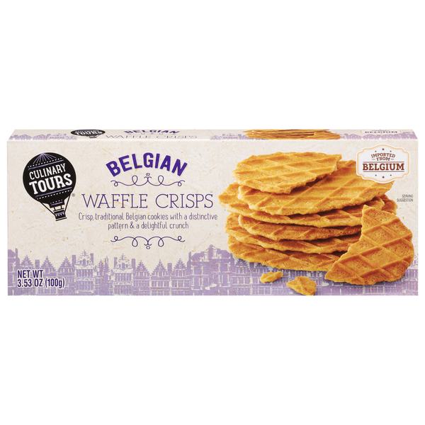 Culinary Tours Waffle Crisps, Belgian Same-Day Delivery or Pickup ...