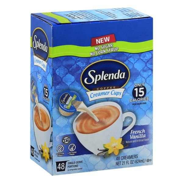 Publix Splenda Coffee Creamer, French Vanilla, Single-Serve Pickup ...