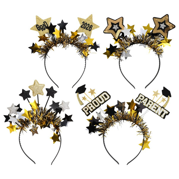 2026 Graduation Assorted Design Headband Same-Day Delivery | Dollar Tree