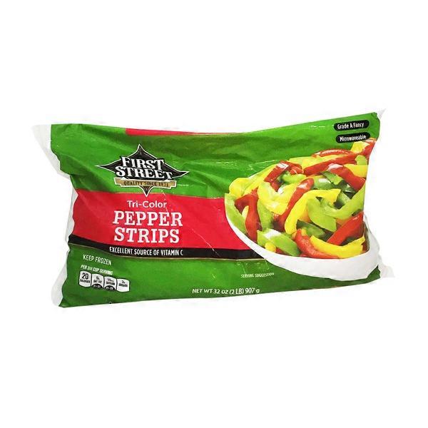 First Street Tri-color Pepper Strips (2 lb) - Instacart
