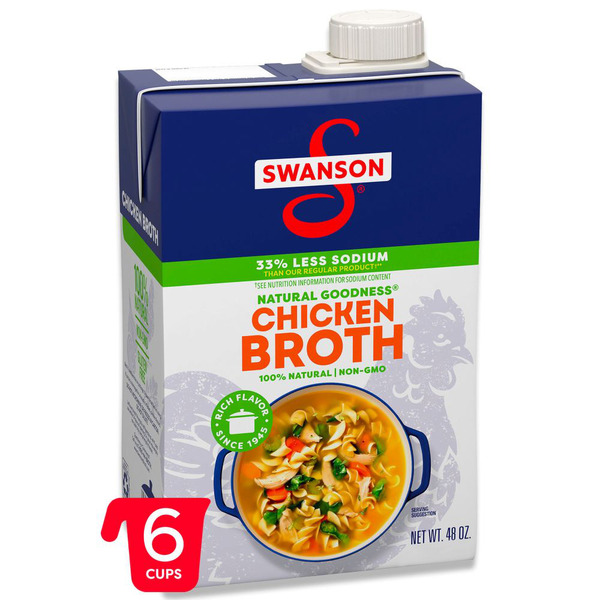 Swanson's 100% Natural Chicken Broth Same-Day Delivery | Little Giant ...