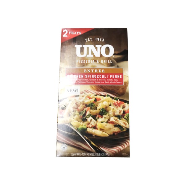 Uno Pizzeria & Grill Chicken Spinoccoli Penne Entree (26 oz) - Instacart