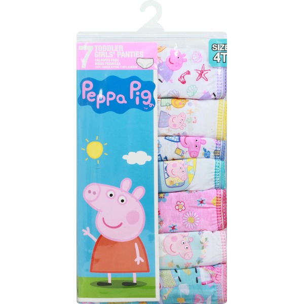 Peppa Pig Panties, Toddler Girls', 4T (7 each) - Instacart