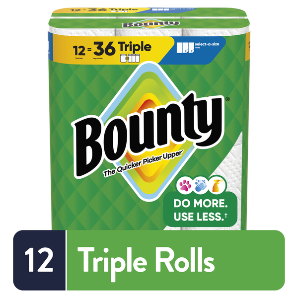 ShopRite Bounty Paper Towels Select-A-Size Same-Day Delivery | Instacart