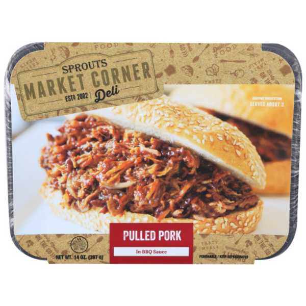 Sprouts Farmers Market Sprouts Market Corner Pulled Pork In Bbq Sauce ...