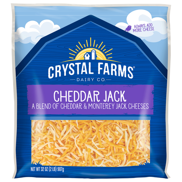 Crystal Farms Cheese, Cheddar Jack Same-Day Delivery or Pickup | Woodman's Food Markets