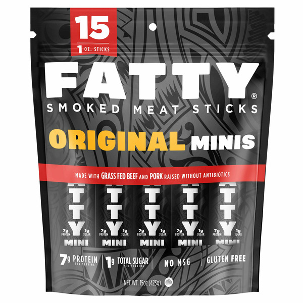 FATTY Mini Smoked Meat Sticks Same-Day Delivery | Costco