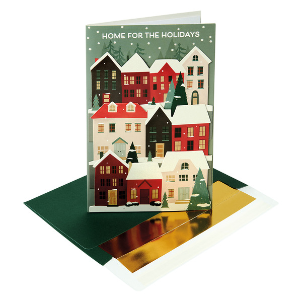 Merry Moments Handmade Christmas Cards Houses Same-Day Delivery or ...