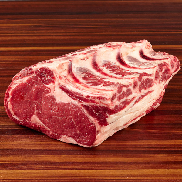 Kirkland Signature USDA Choice Standing Rib Roast Bone In (Half) Same ...