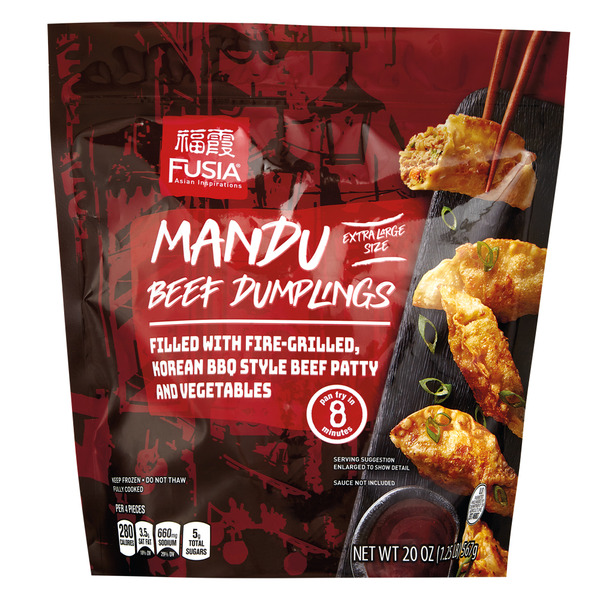 Fusia Asian Beef Mandu Same-Day Delivery or Pickup | ALDI