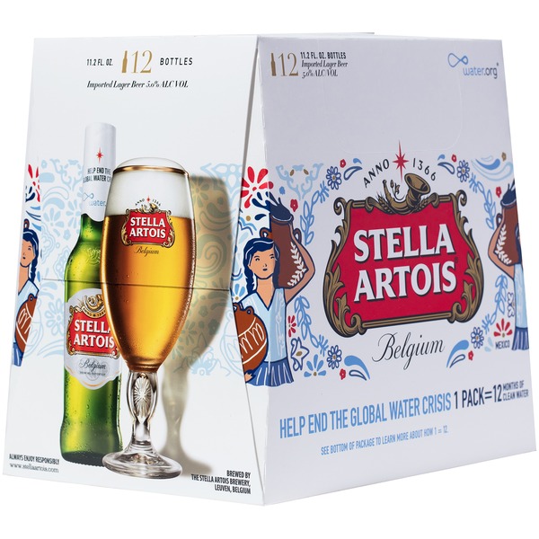 Stella Artois Premium Belgian Lager (11.2 fl oz) - Instacart