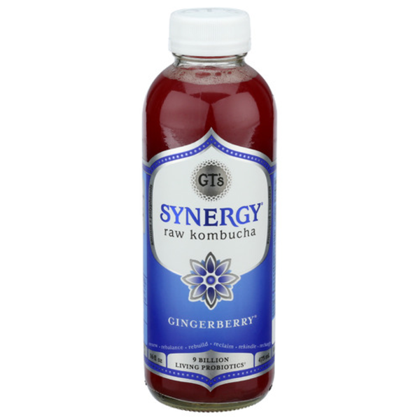 GT's Living Foods Kombucha, Raw, Gingerberry Same-Day Delivery or ...