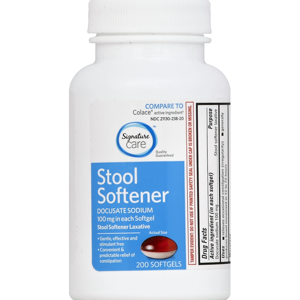 Safeway Signature Stool Softener Same-Day Delivery or Pickup | Instacart