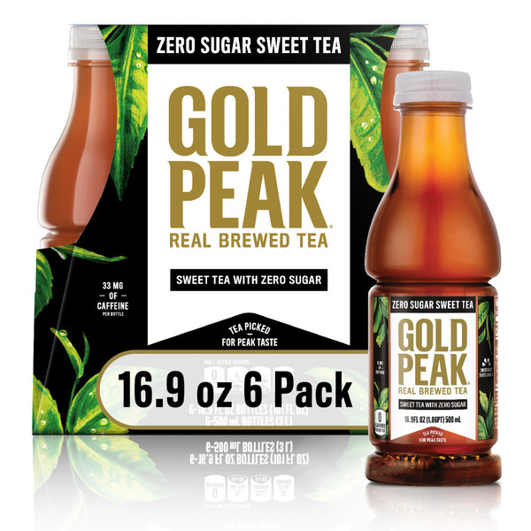 ShopRite Gold Peak Zero Sugar Sweet Iced Tea Bottles Same-Day Delivery ...